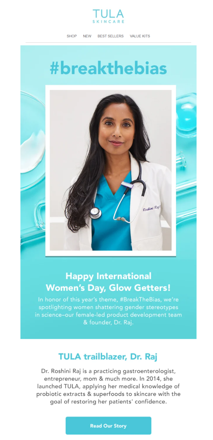 International Women's Day Emails: Creative Ideas & Examples