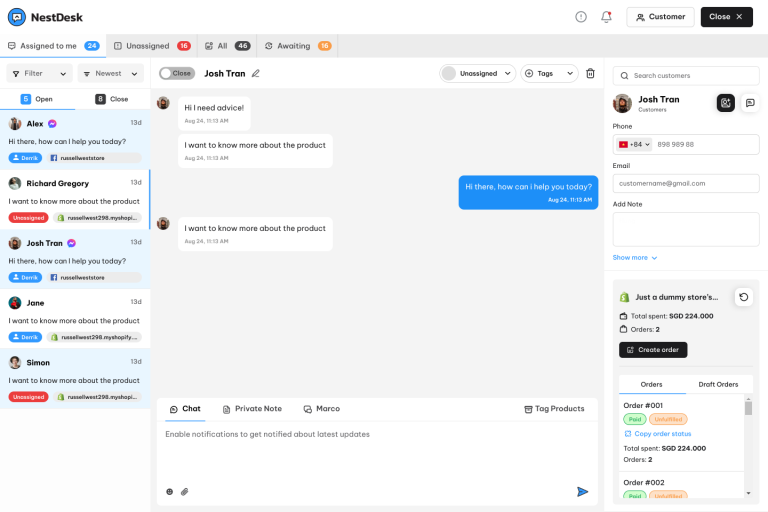 NestDesk 1.2: Transformation in UI Design For #1 Customer Experience