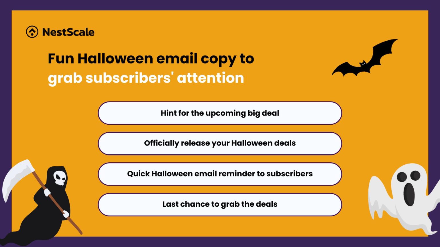 Free Halloween Email Template, Examples & Subject Lines (2025)
