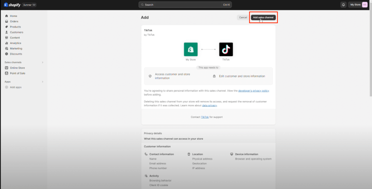 How to Connect Shopify to TikTok (Step-by-Step Guide)