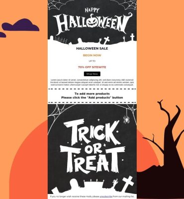 Free Halloween Email Template, Examples & Subject Lines (2025)