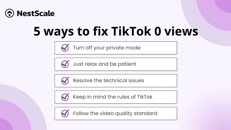 TikTok 0 Views: 8 Common Reasons & How to Fix (2024 Updated)