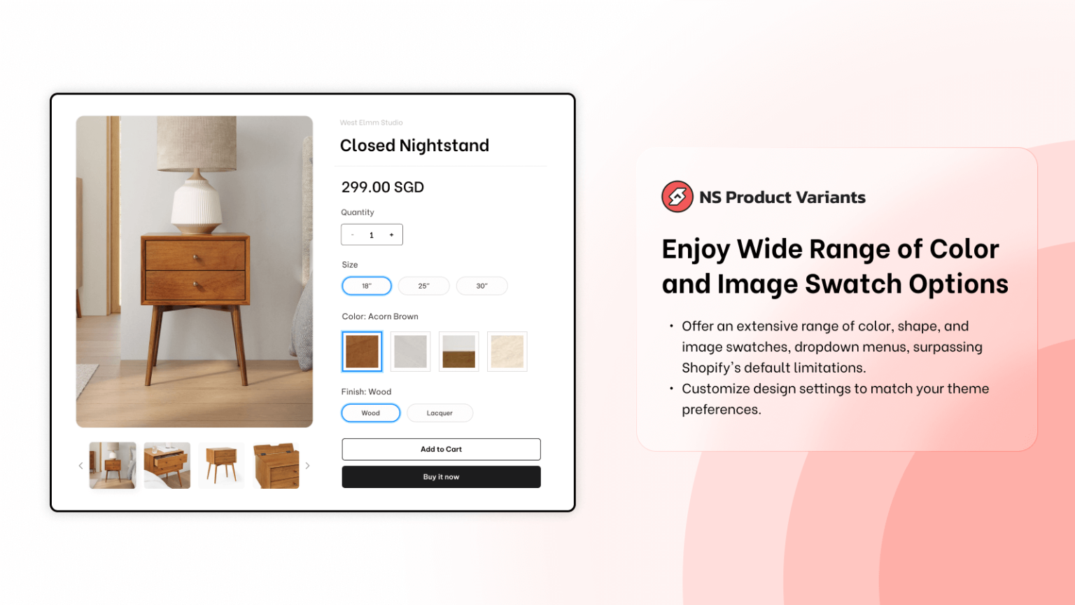 Introducing NS Product Variants & Options for Better Shopping