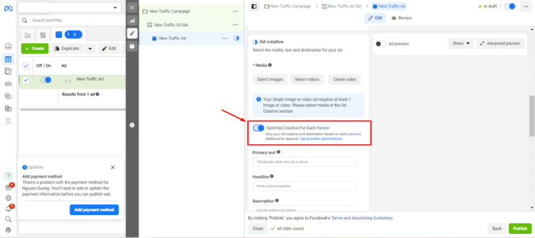 Facebook Dynamic Creative Optimization Explained & Practices